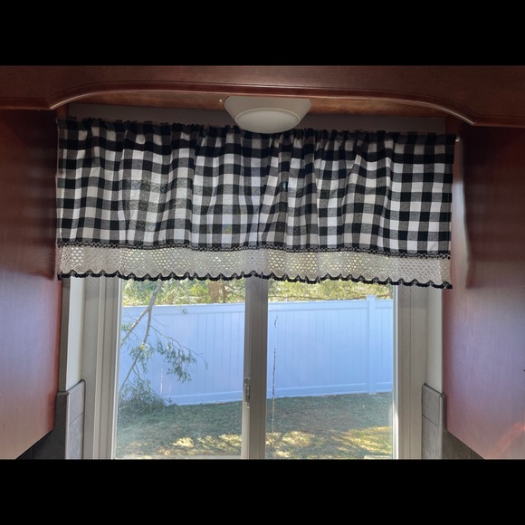 Other | Buffalo Check Window Valance | Poshmark